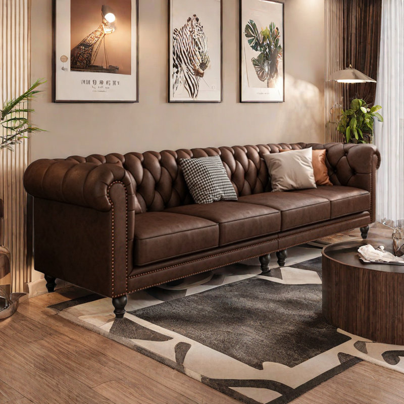 Lifton Light Luxury Modern Simple Sofa 110.24'' Sofa | Wayfair