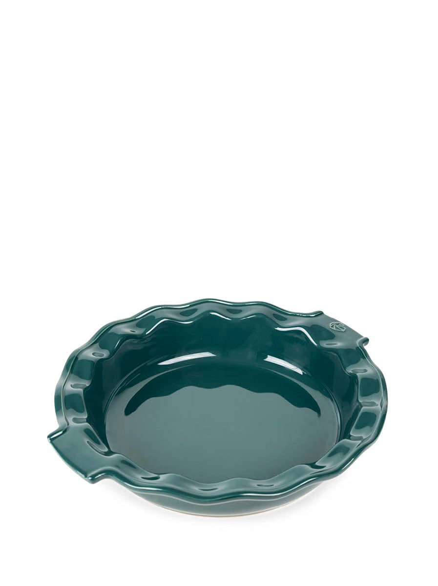 Peugeot Appolia 12 Inch Ceramic Pie Dish Ecru | Perigold