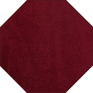 Ebern Designs Solid Color Octagon Shape Area Rugs Burgundy Octagon ...