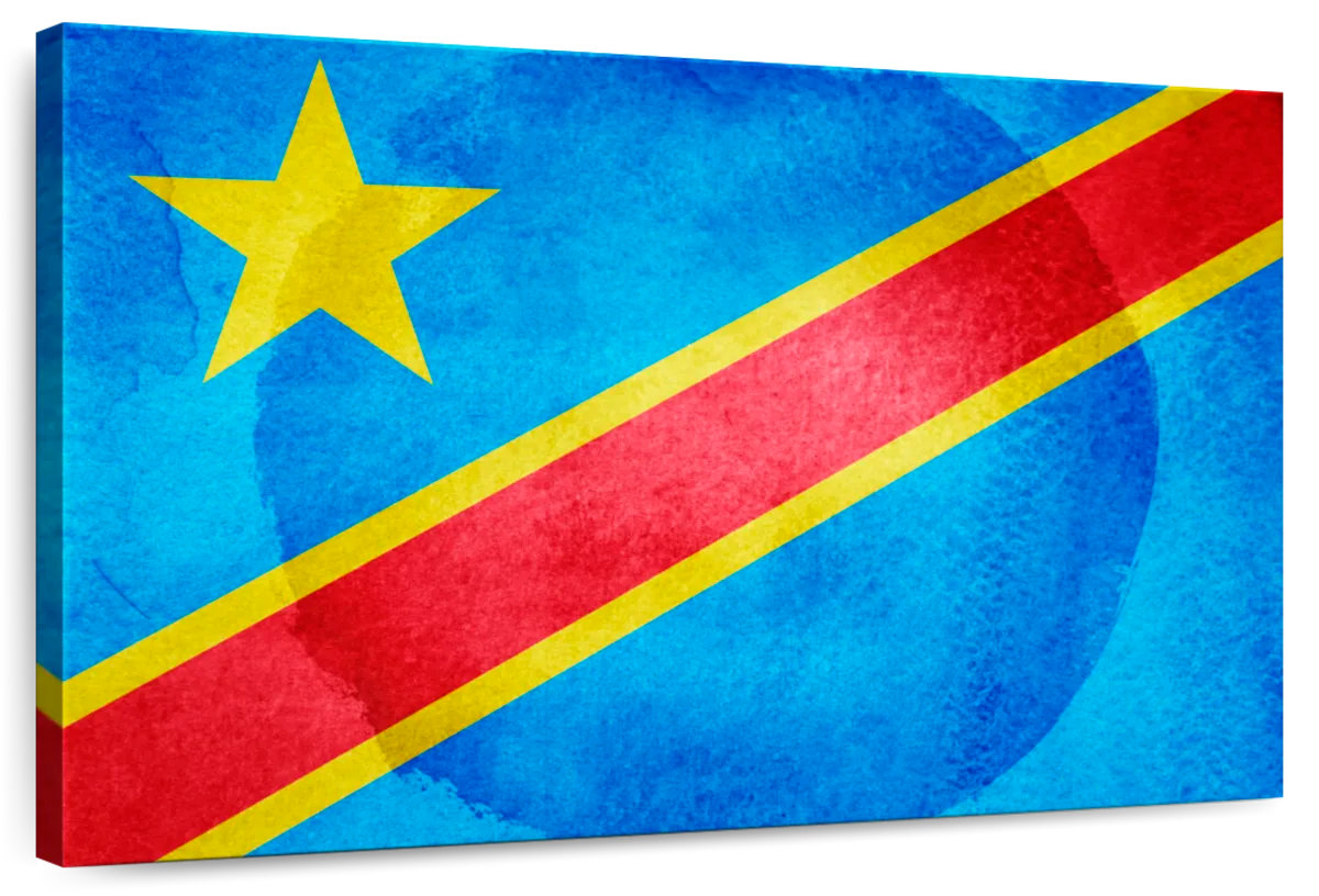 Ebern Designs Washed Congo Flag | Wayfair