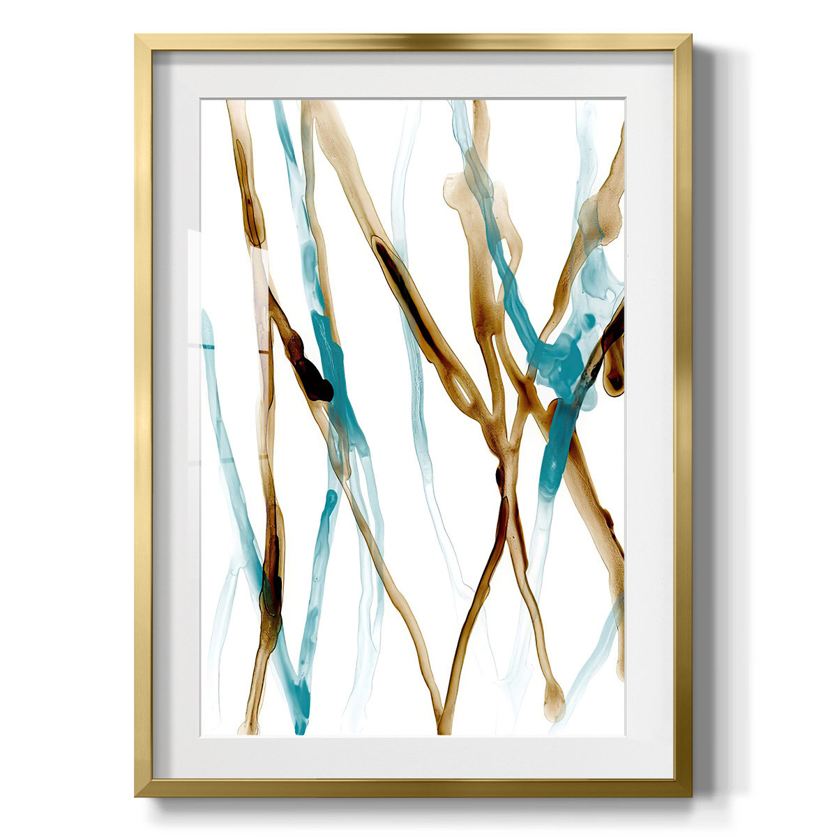 Winston Porter Pastel Splotches II Framed On Paper Print | Wayfair