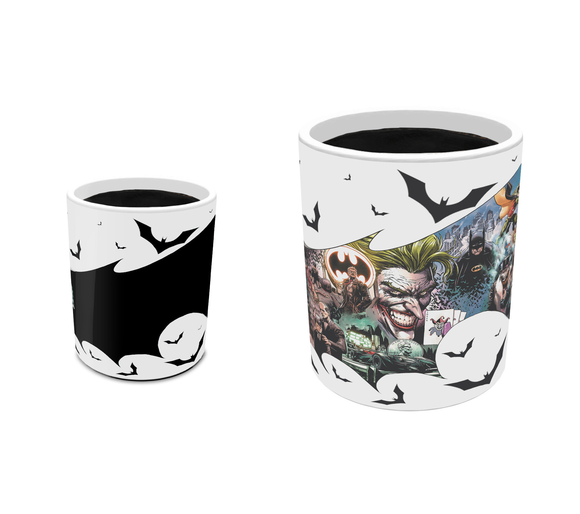 George Oliver Batman (Cape) Clue Morphing Mug® Heat-Sensitive Mug | Wayfair
