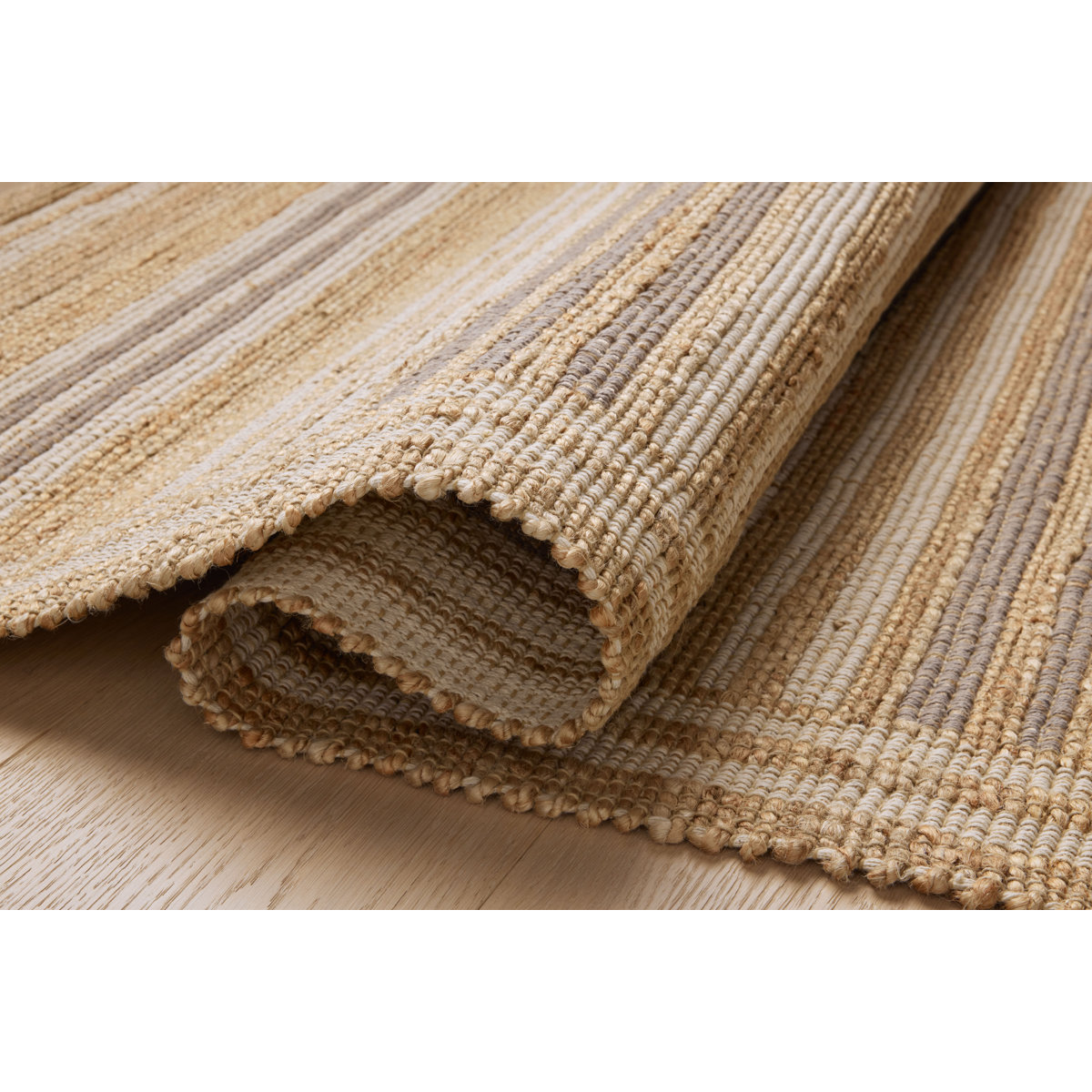 Chris Loves Julia x Loloi Judy Natural / Dove Area Rug | Wayfair