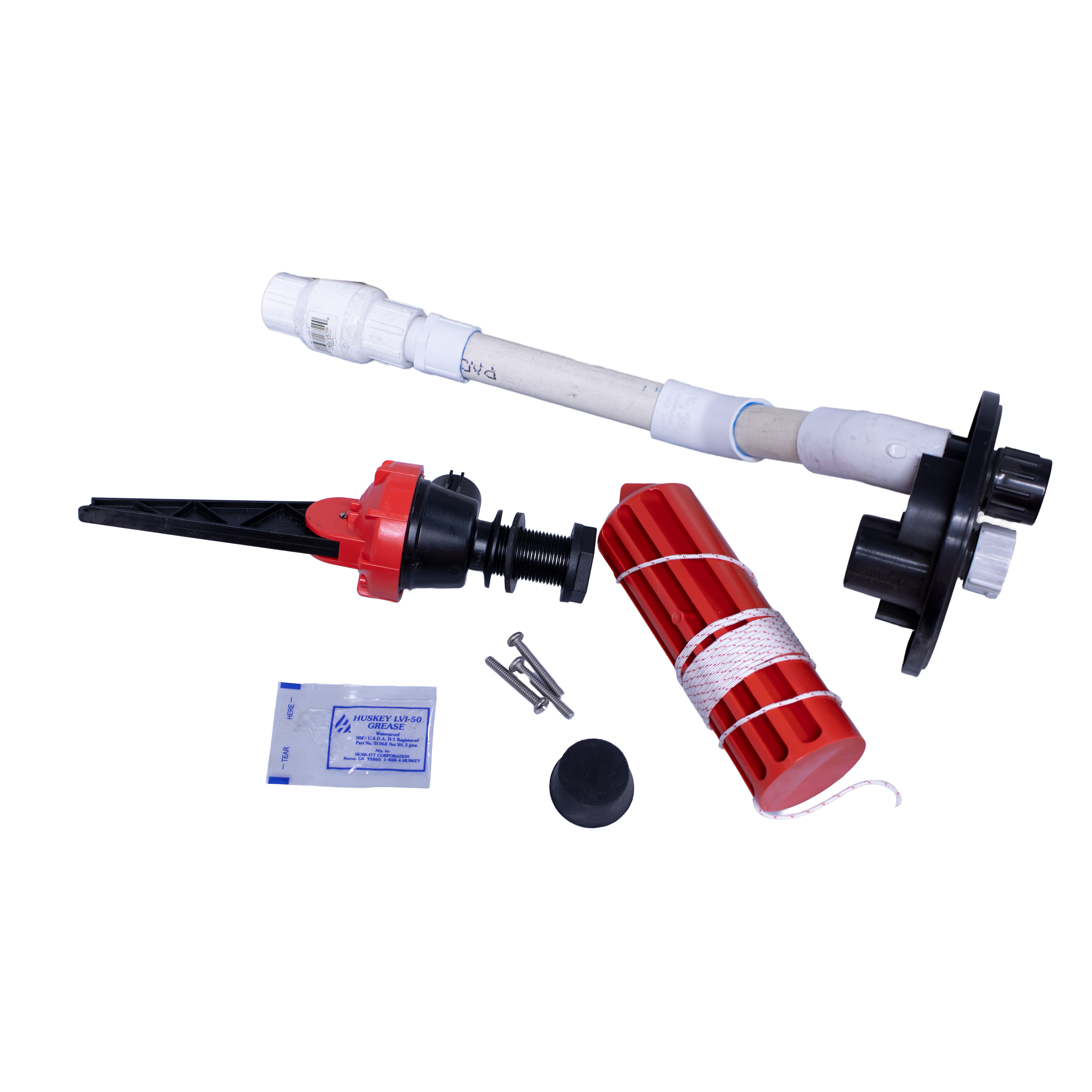 Bushman Tri-Port Kit with Check Valve, Inlet Valve, and Float Valve ...