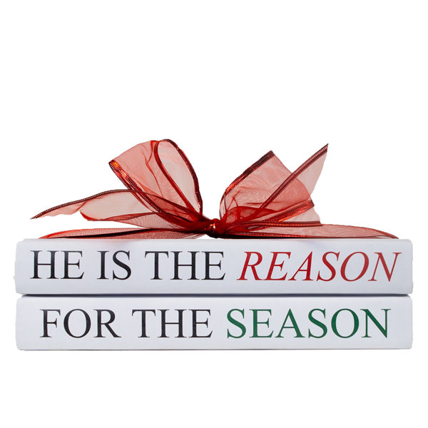 Booth & Williams 2 Piece He is the Reason Book Set | Perigold