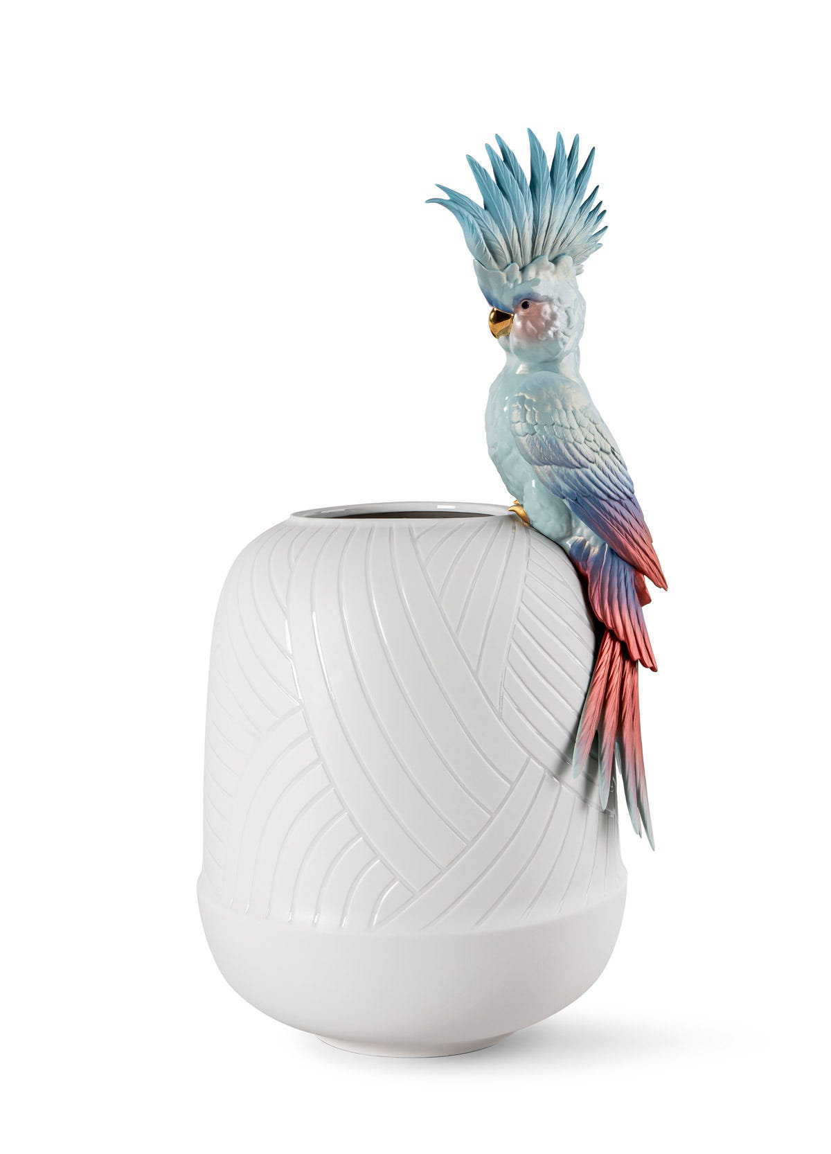 Lladro Cockatoo Vase | Perigold