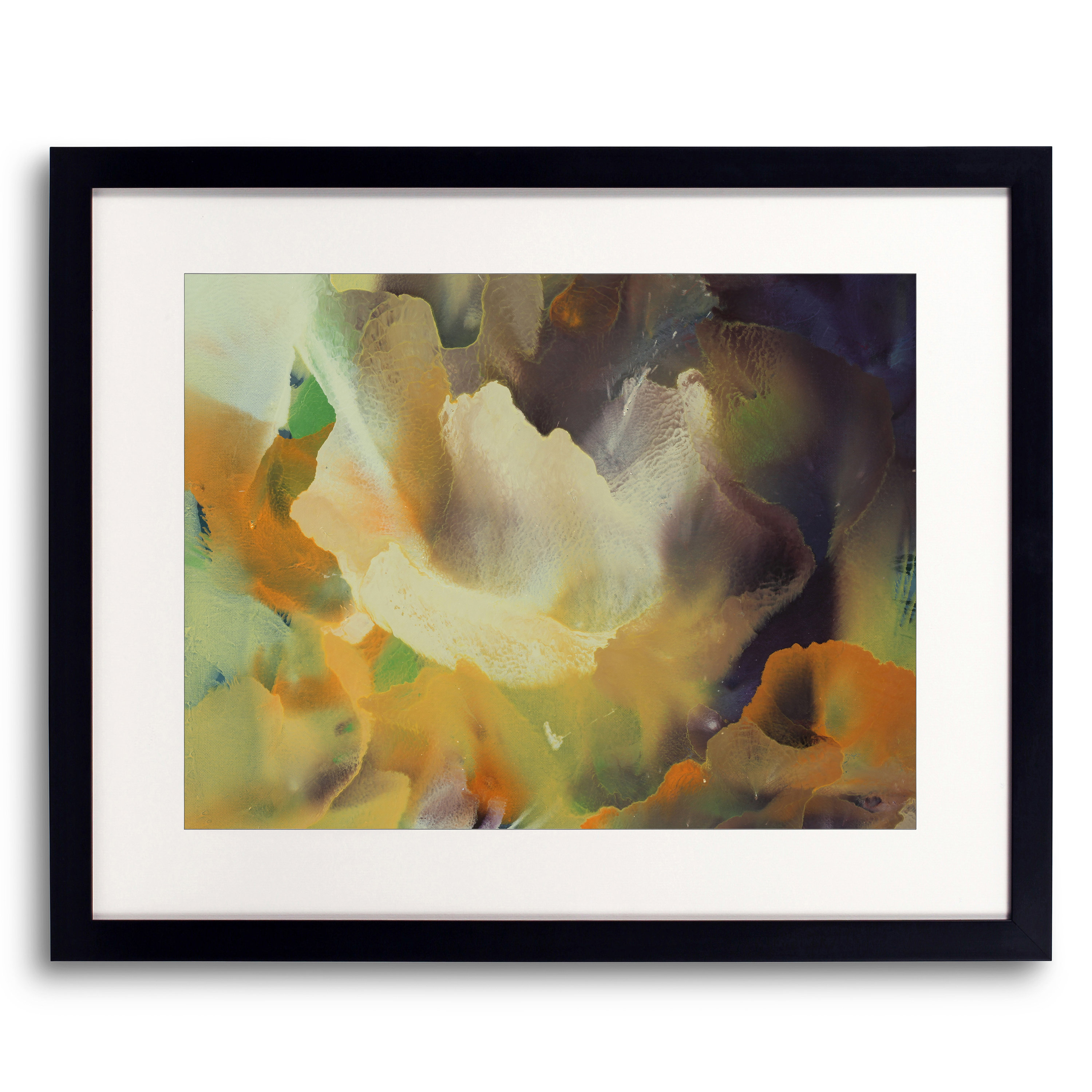 Made & Curated Achillea 02 by Usha Shukla - Picture Frame Painting ...