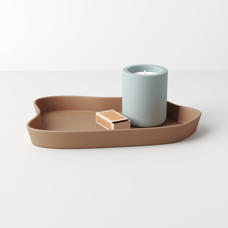AllModern Heda Ceramic / Porcelain Tray | Wayfair