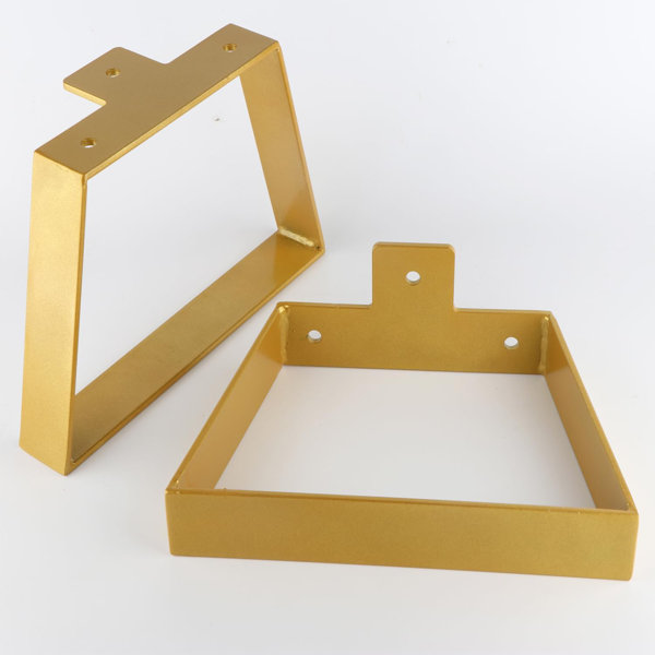 WKING Trapezoid Metal Table Legs For DIY Furniture, Heavy Duty Rust ...