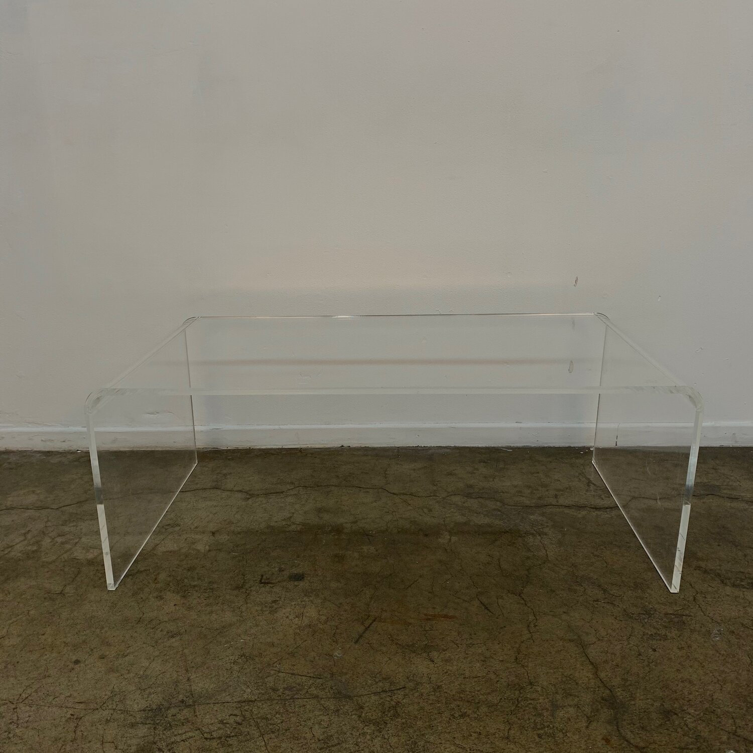 George Oliver Kemoring Nikisa Acrylic Picaboo Coffee Table | Wayfair