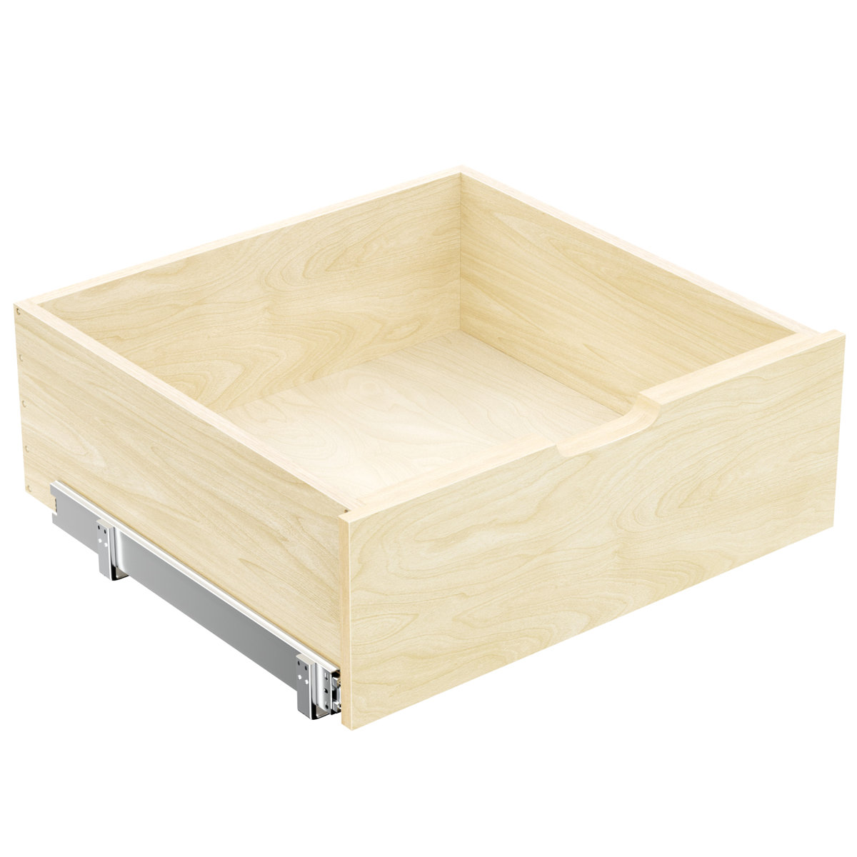 Rebrilliant Pull Out Cabinet Organizer With Full Extension Rail Slides ...