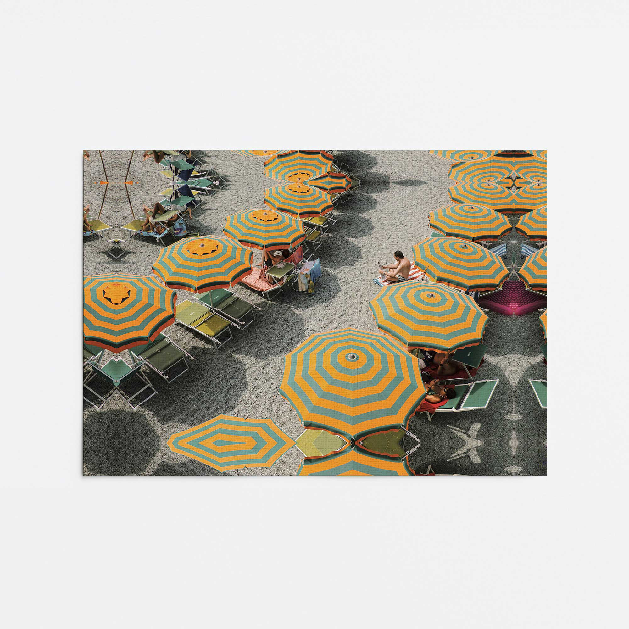 Dovecove Seaside Shade Canvas Print | Wayfair