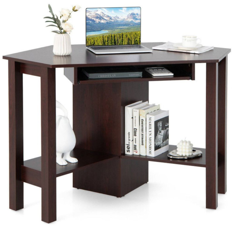 Winston Porter Carnesville Corner Computer Desk & Reviews | Wayfair