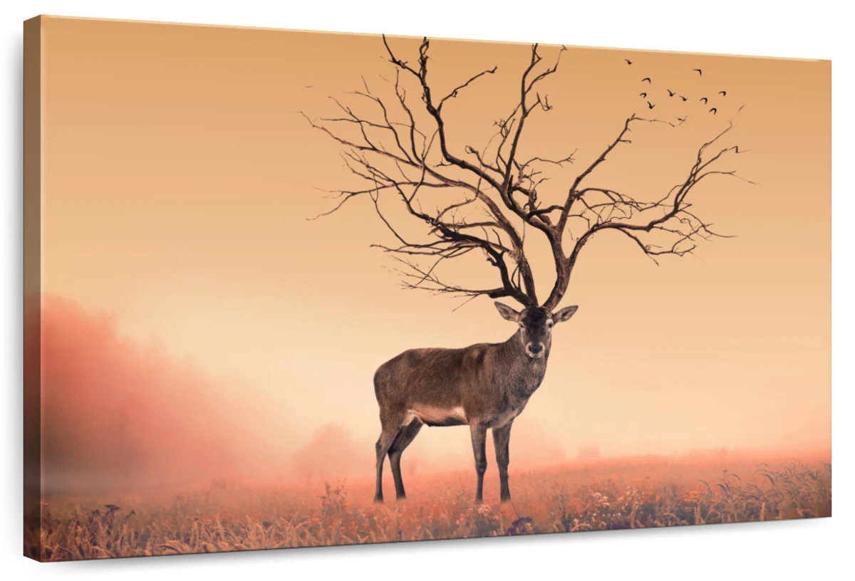 Ebern Designs Stag Tree Horns | Wayfair