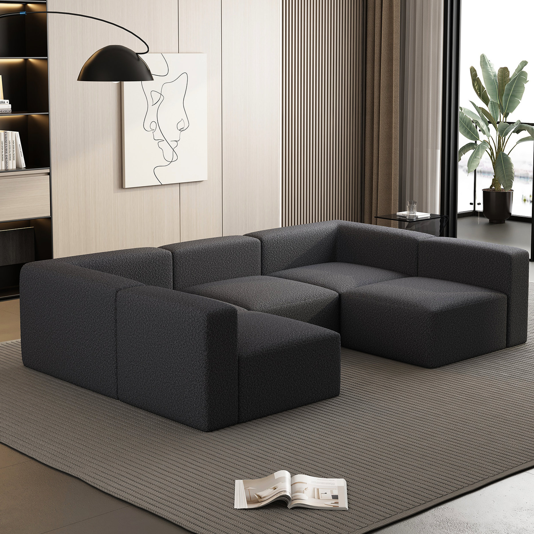 Latitude Run® Modular Couch - Freedom Of Use And Various Combinations ...