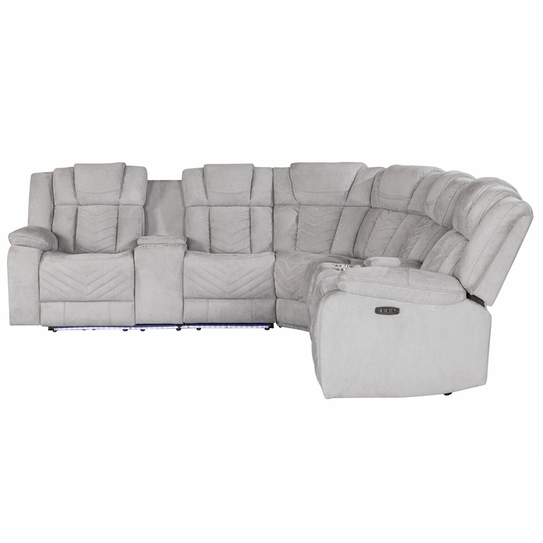 Ebern Designs RAIZE ASH SECTIONAL | Wayfair