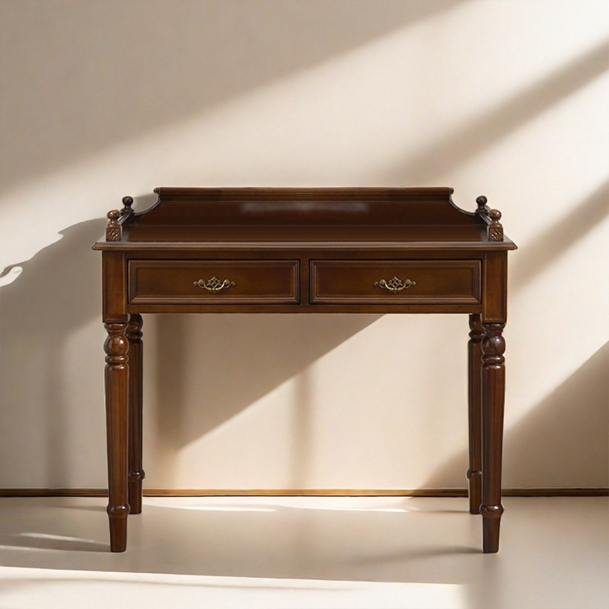 Canora Grey Brown Rectangular Solid Wood desks - Wayfair Canada