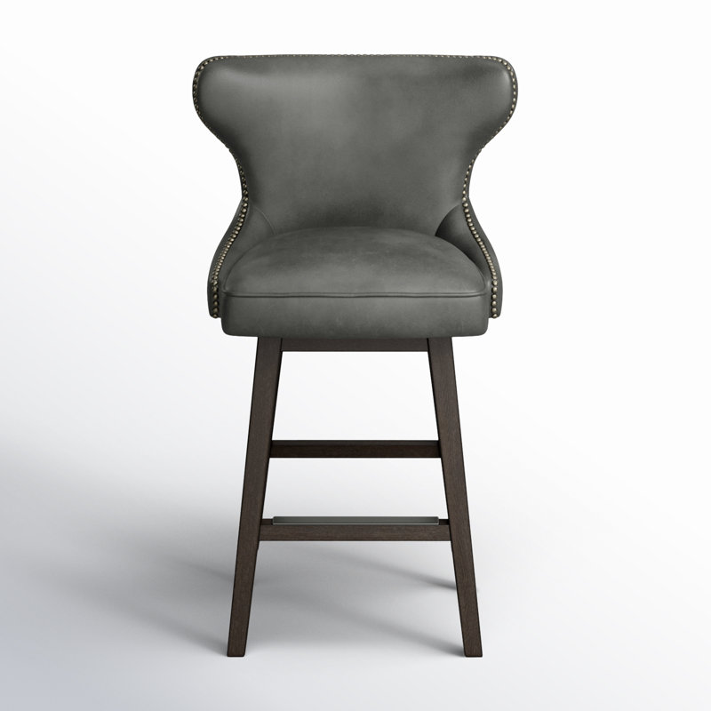 Birch Lane™ Caraline Swivel Counter & Bar Stool & Reviews | Wayfair