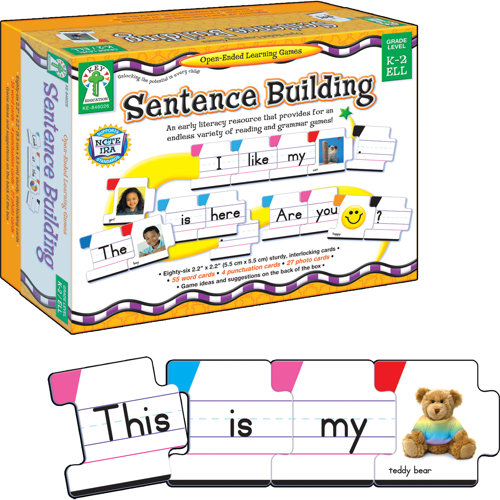 Carson Dellosa Publications Sentence Building Flash Cards & Reviews ...