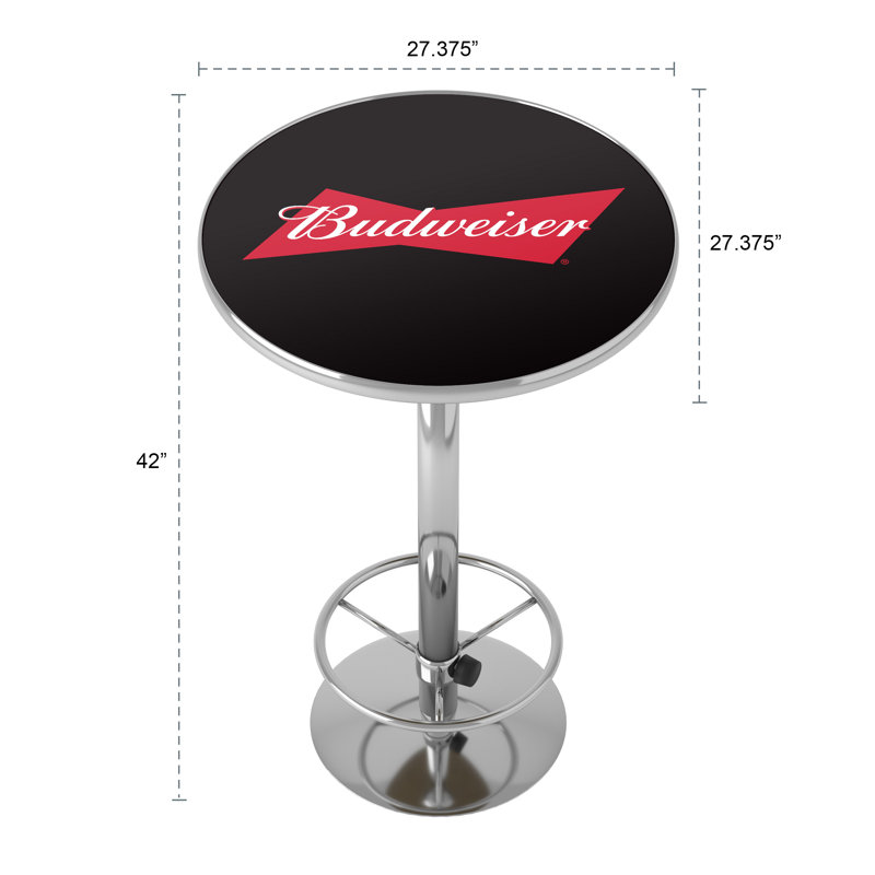 Trademark Global Budweiser Pub Table I & Reviews | Wayfair