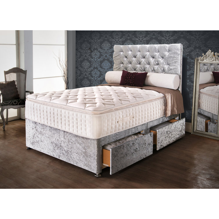 Rosdorf Park Goetz Pocket Memory Divan Bed Set | Wayfair.co.uk
