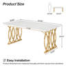 Mercer41 Rhui 63'' Sled Dining Table & Reviews | Wayfair