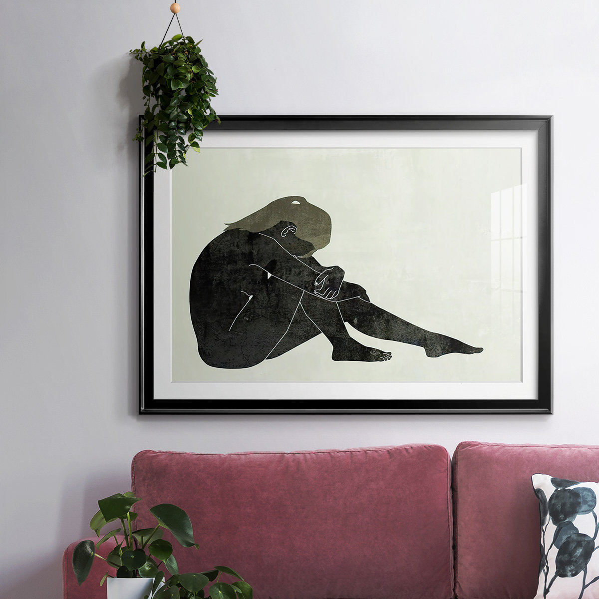 Winston Porter Folded Figure II Framed On Paper Print | Wayfair