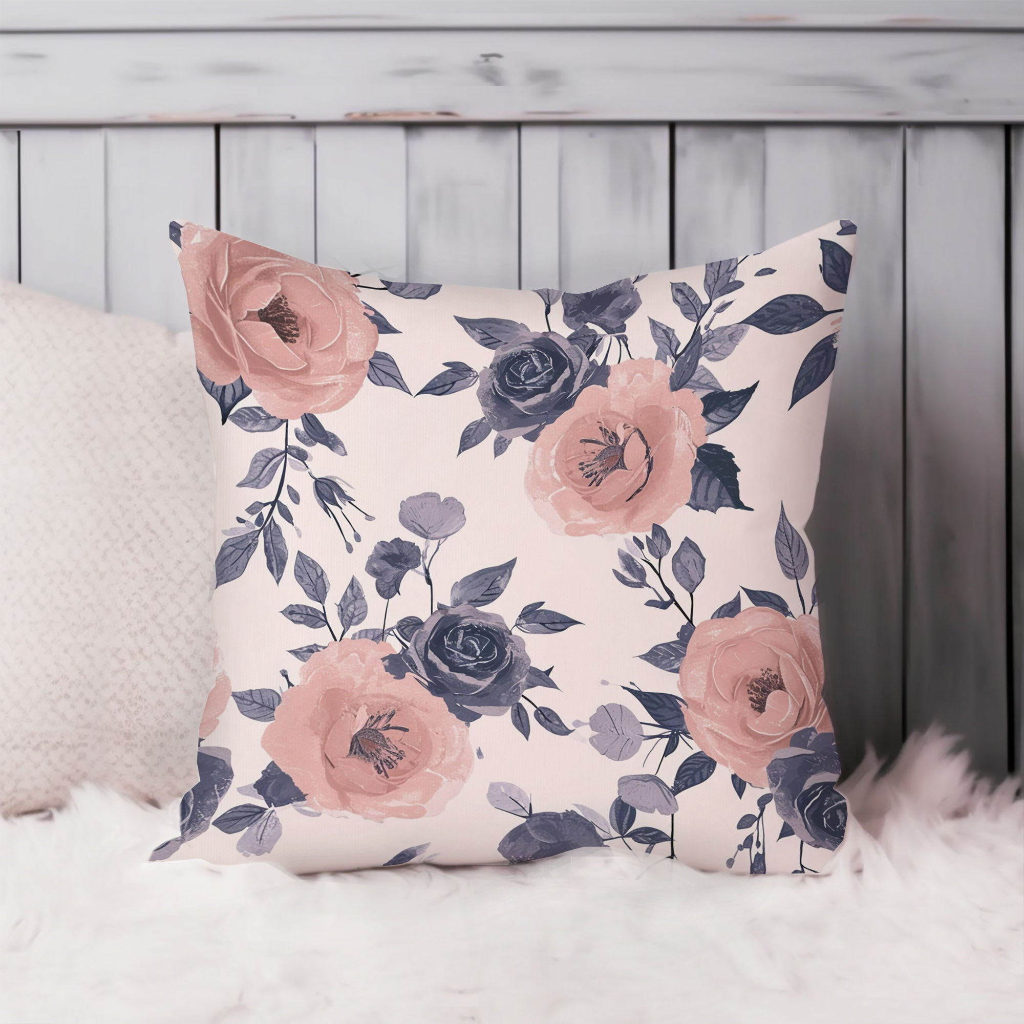 Ethan Taylor Floral Muted Rose Flowers IV | Wayfair