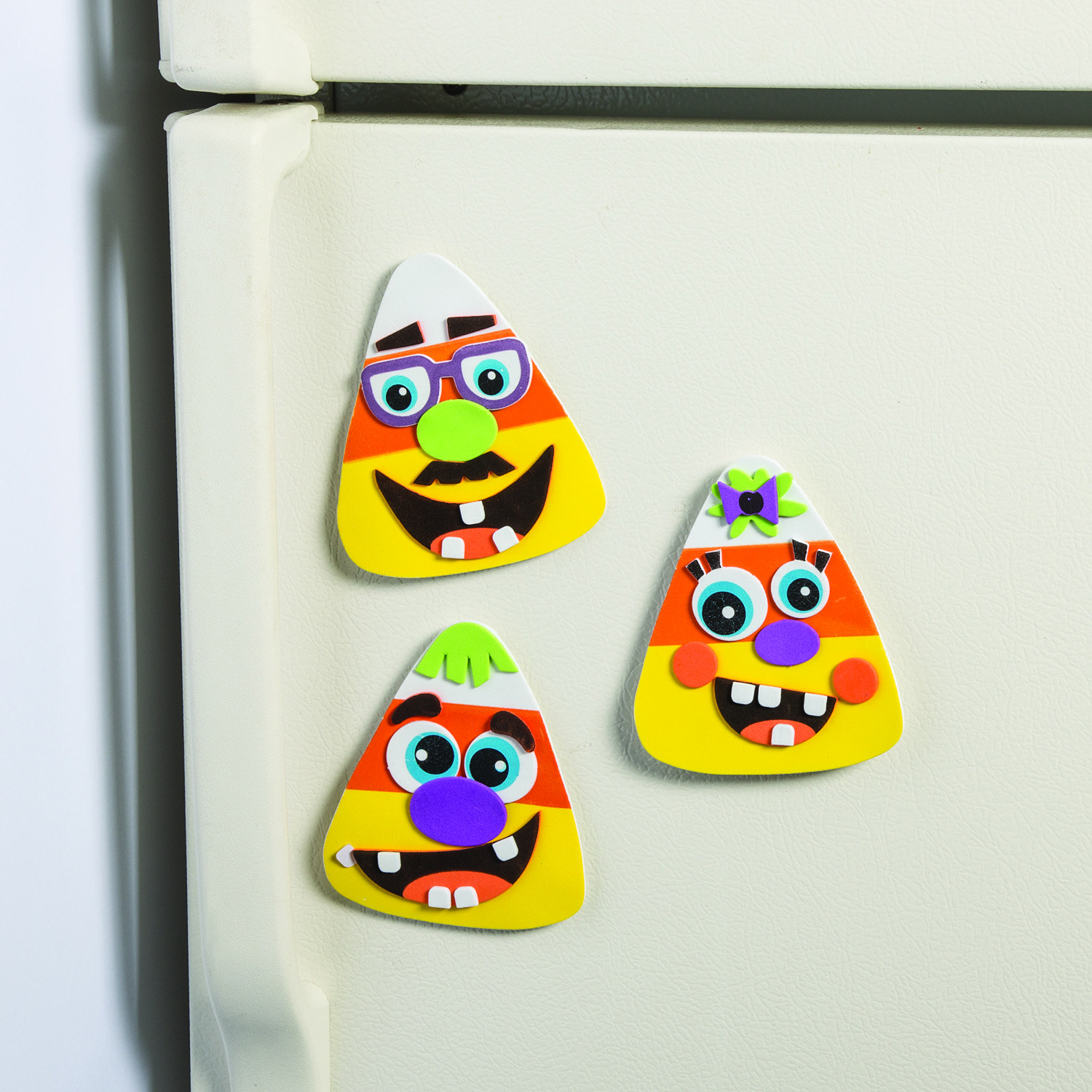 Oriental Trading Company 12 Piece Goofy Face Candy Corn Magnet Craft ...