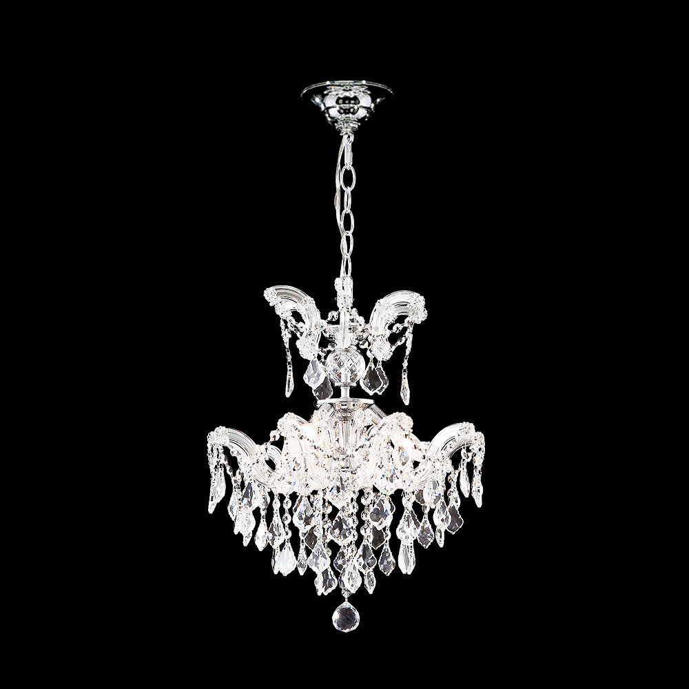 James R. Moder Maria Theresa Semi-Flush Crystal Chandelier | Wayfair