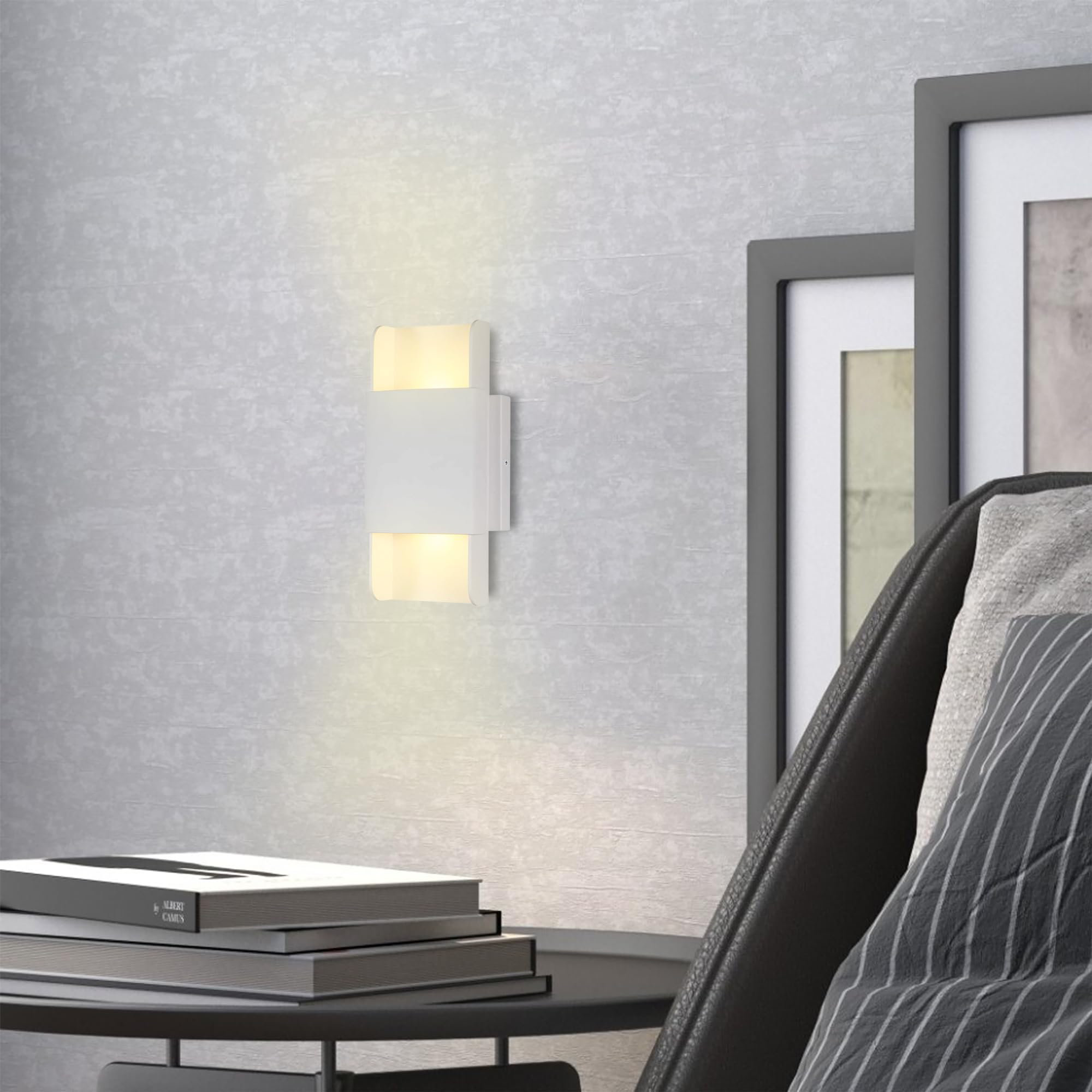 Wen Lighting 2-Light LED Wall Sconce Lighting Fixture - Wayfair Canada