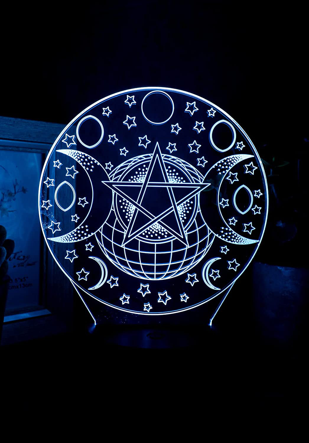 Moon Pentacle Wallpaper