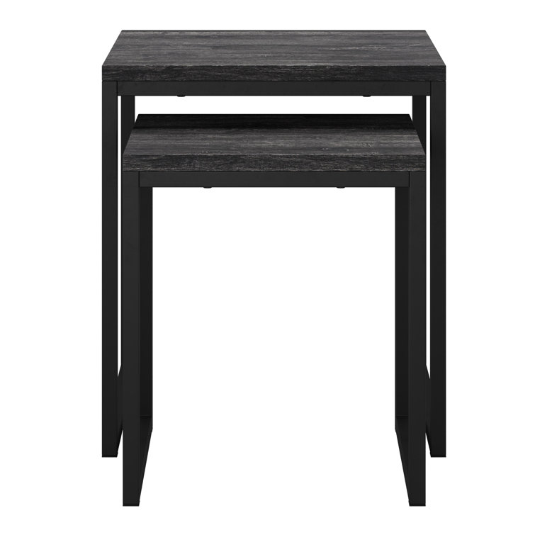 17 Stories Isabelyn Square Nesting Side Tables | Wayfair