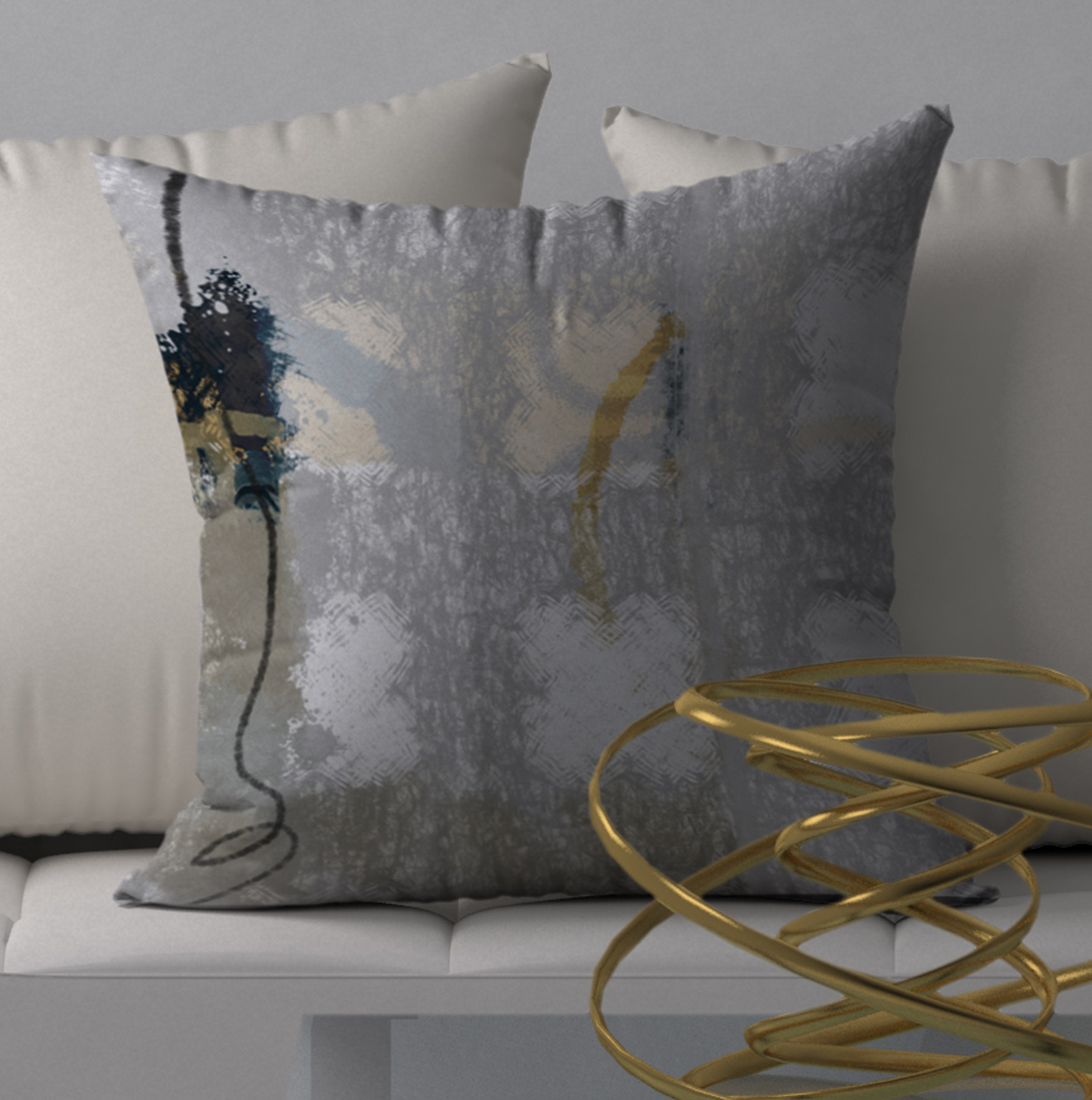 LeRoi Products Smiles Invincible Square Pillow Cover & Insert | Wayfair