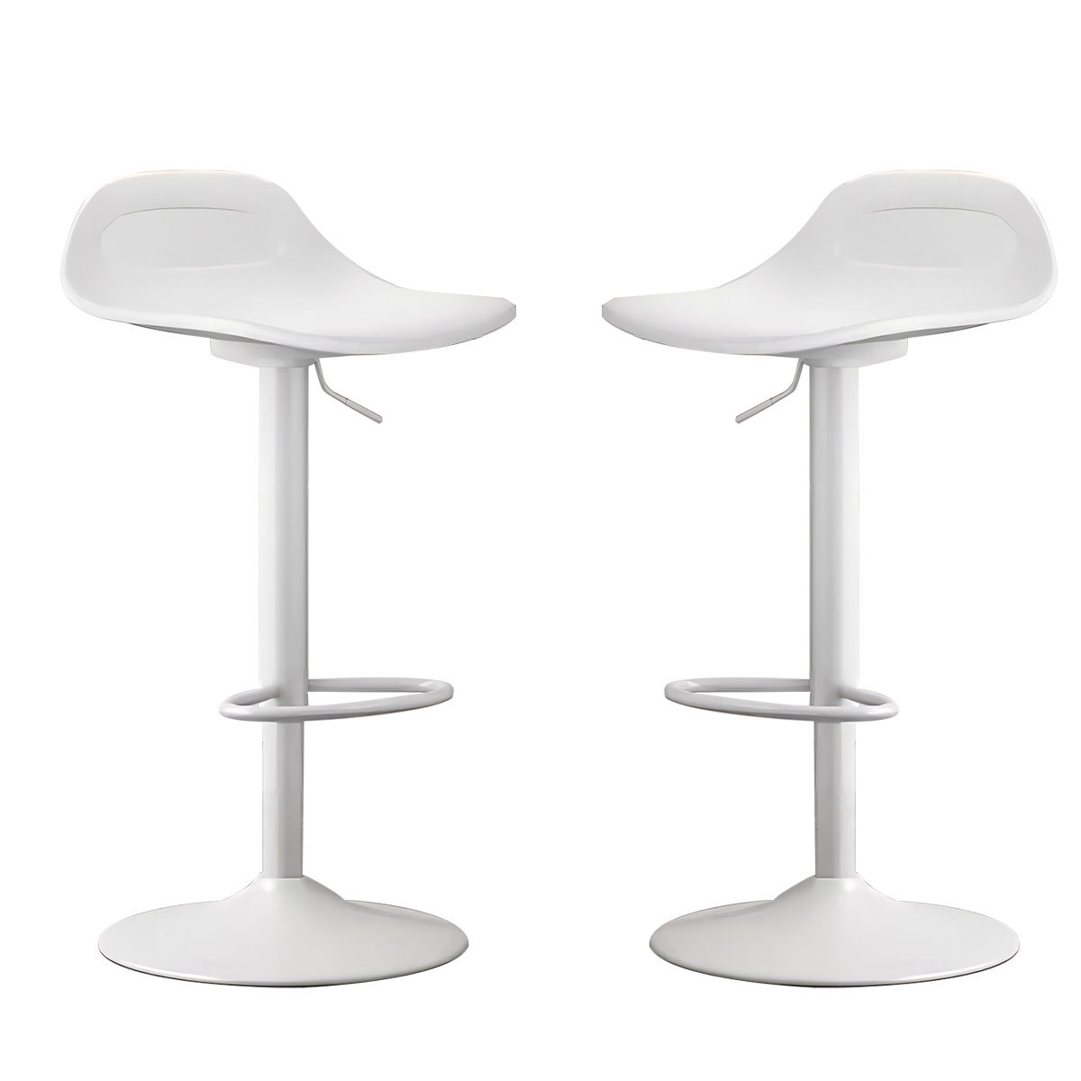 Latitude Run® Nadhim Swivel Adjustable Height Stool | Wayfair