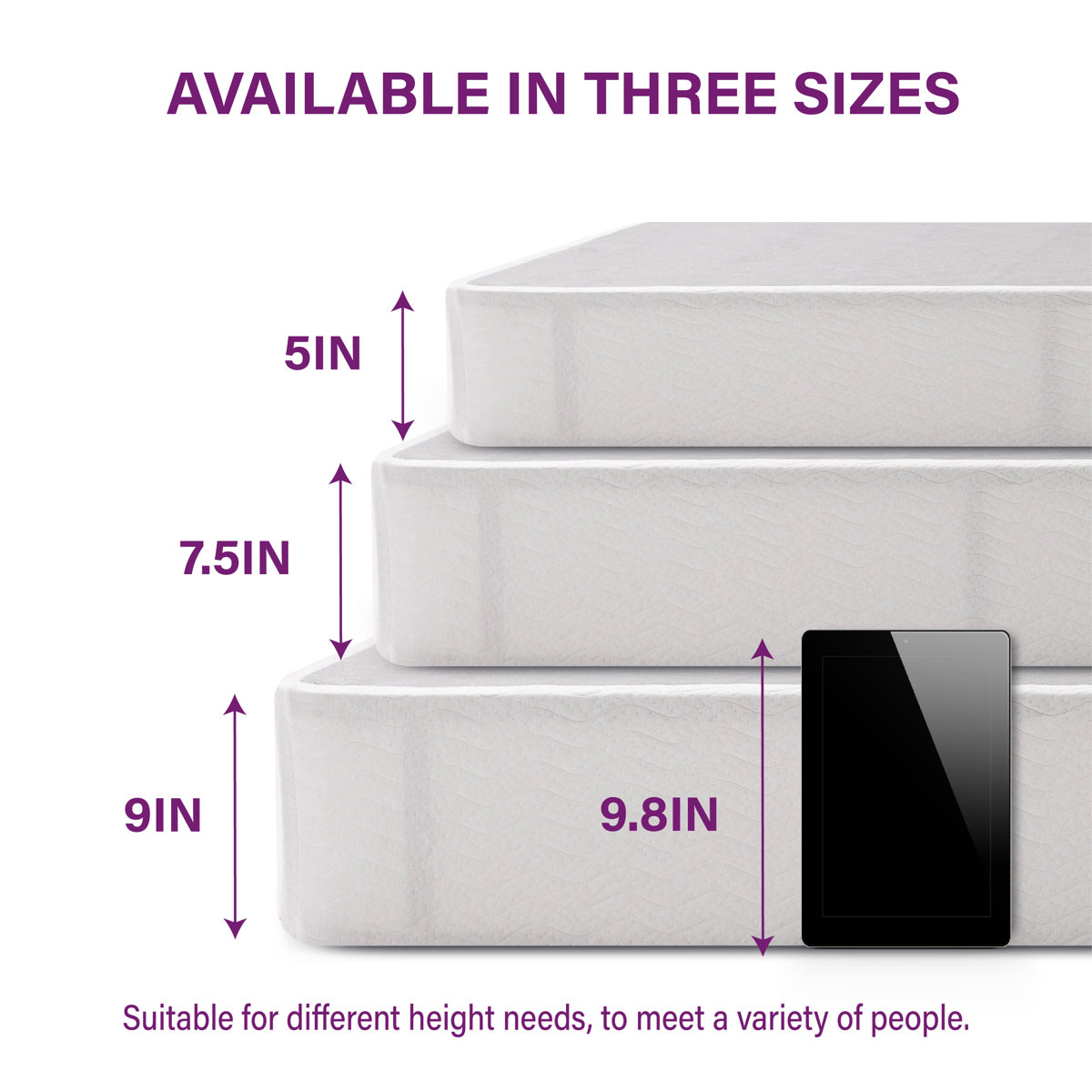 Wayfair Sleep™ Wayfair Sleep Easy Assembly Metal Box Spring - Multiple ...