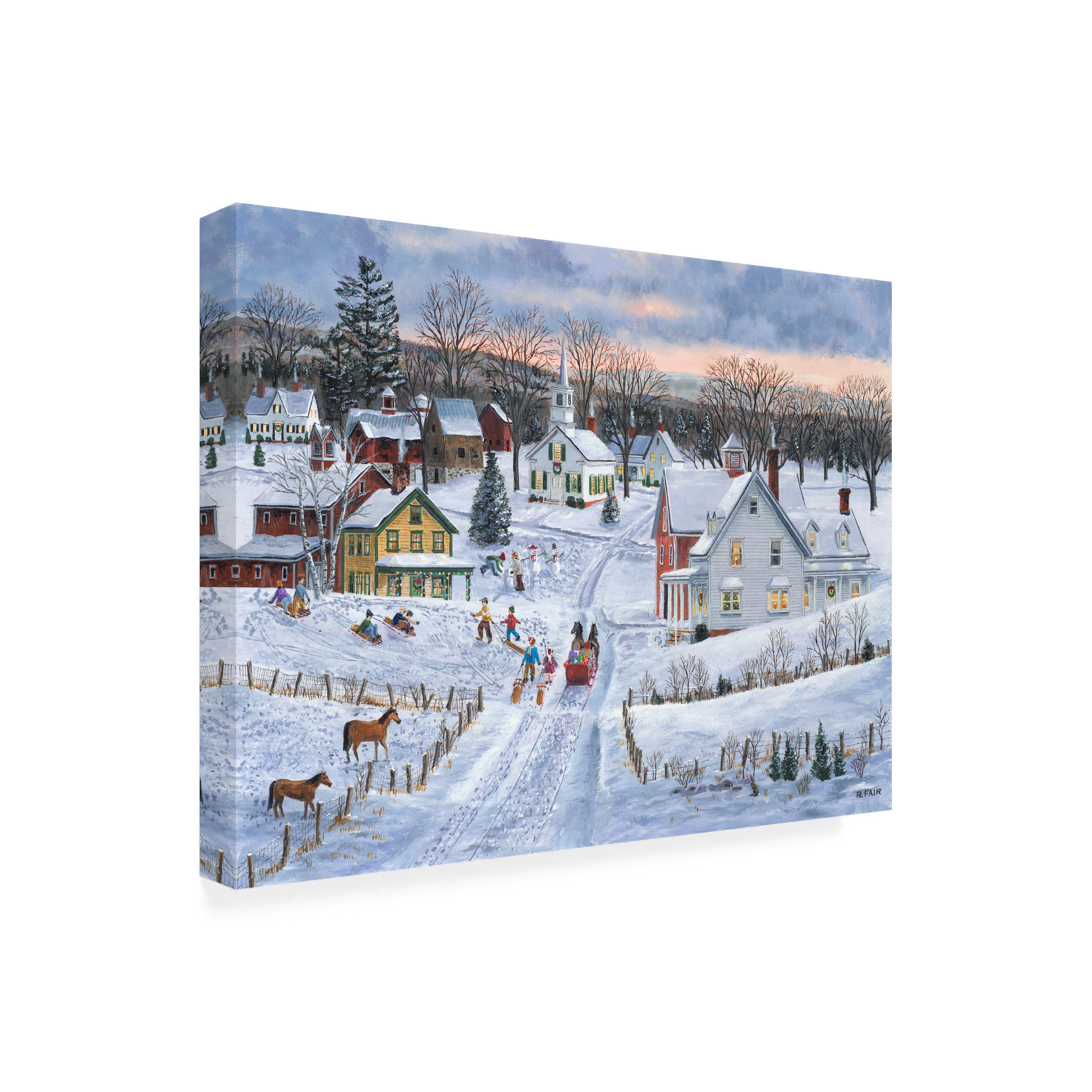 Breakwater Bay Dollinger Joyful Season by Bob Fair | Wayfair