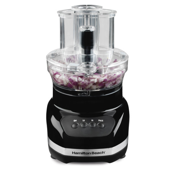 Hamilton Beach® Big Mouth® Duo Plus 12-Cup Food Processor & Vegetable ...