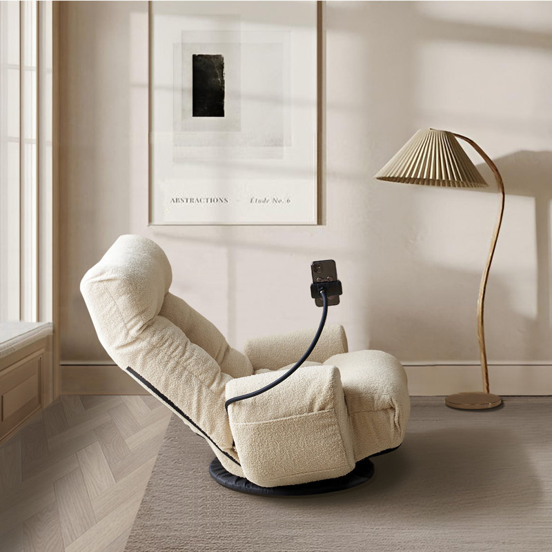 Trule Lounge Chair With Adjustable Backrest And Headrest, 360 ...