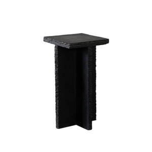 Diamond Sofa Spectre Black Slat Stone Accent Table By Diamond Sofa ...