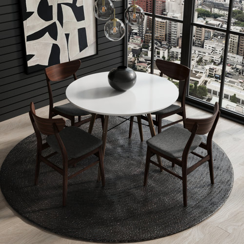 White Round Dining Tables You'll Love | Wayfair