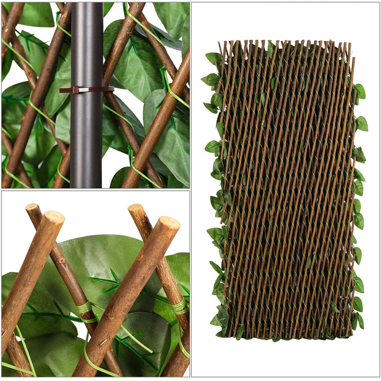 The Seasonal Aisle Privacy Fence 2m x 1m | Wayfair.co.uk