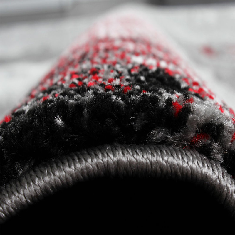 Trent Austin Design® Artful Designer Rug In Mottled Grey Red Cream ...