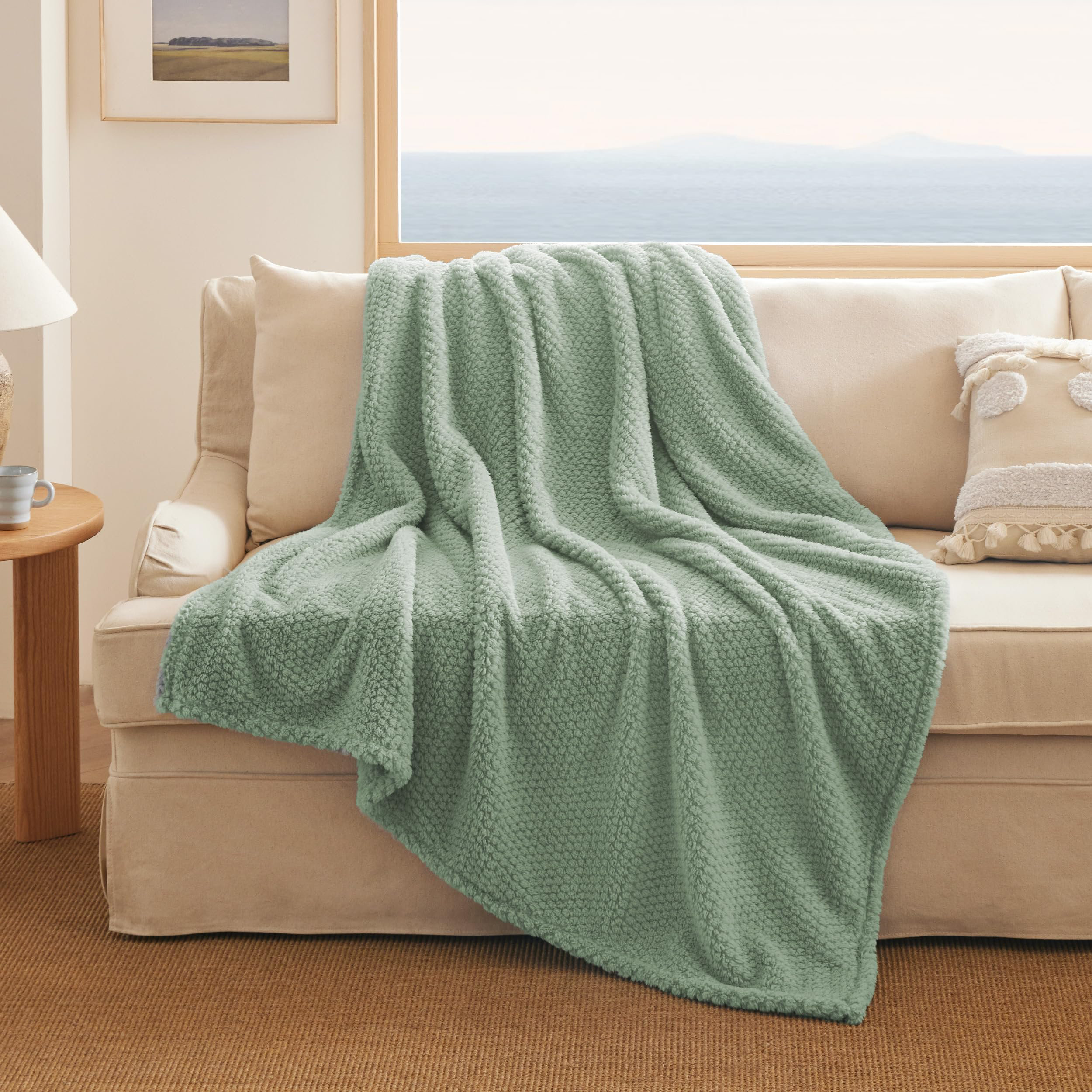 Bedsure Throw Blanket for Couch - Super Soft Cozy Blanket for Women ...