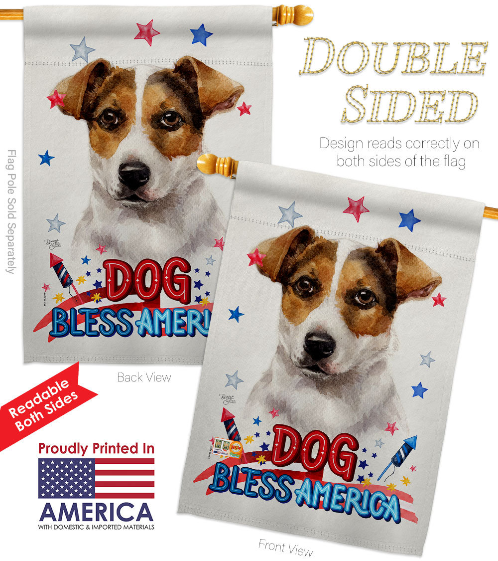 Breeze Decor Decorative 2-sided Polyester 3 x 2 ft. House Flag | Wayfair