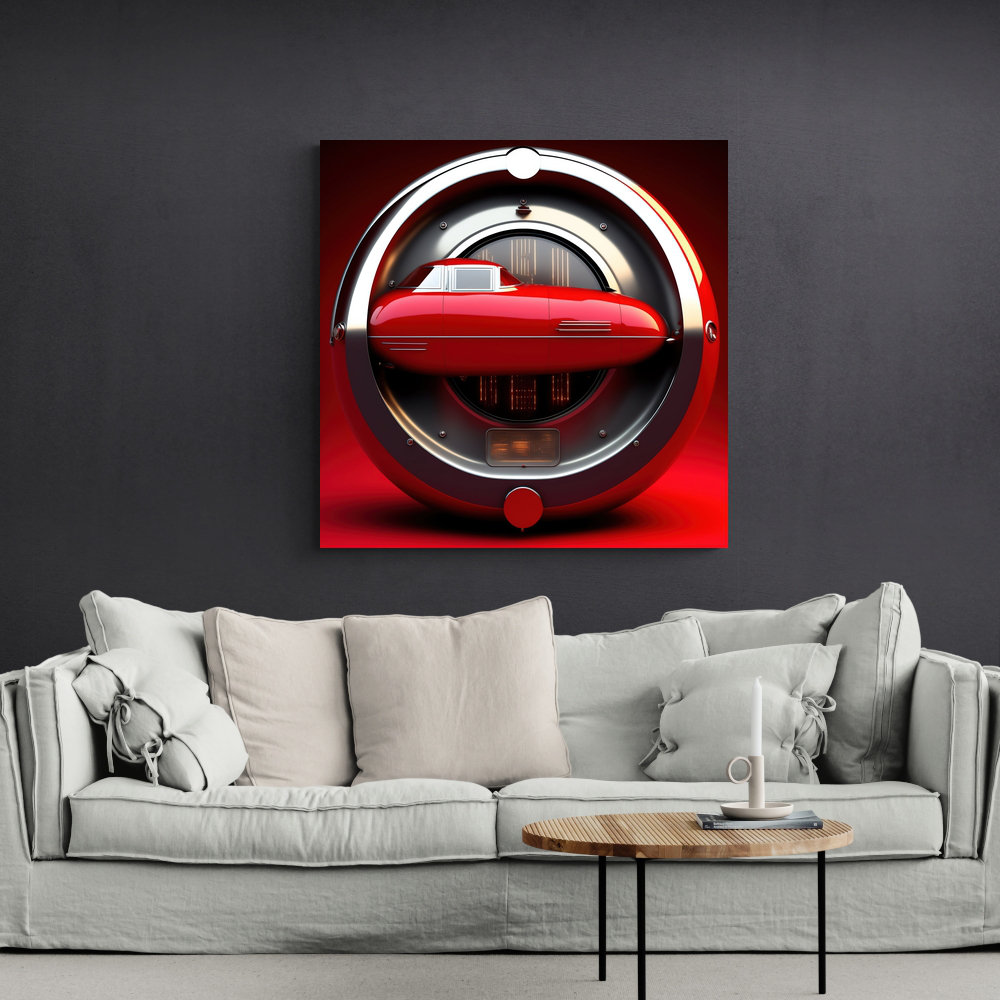 ATX Art Group LLC "Time Machine" par Stephen Chambers, impression sur ...