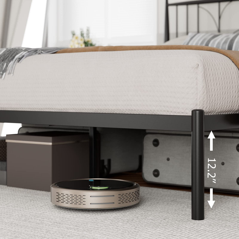 Mercer41 Marajade 39.4'' Expandable Platform Bed & Reviews | Wayfair