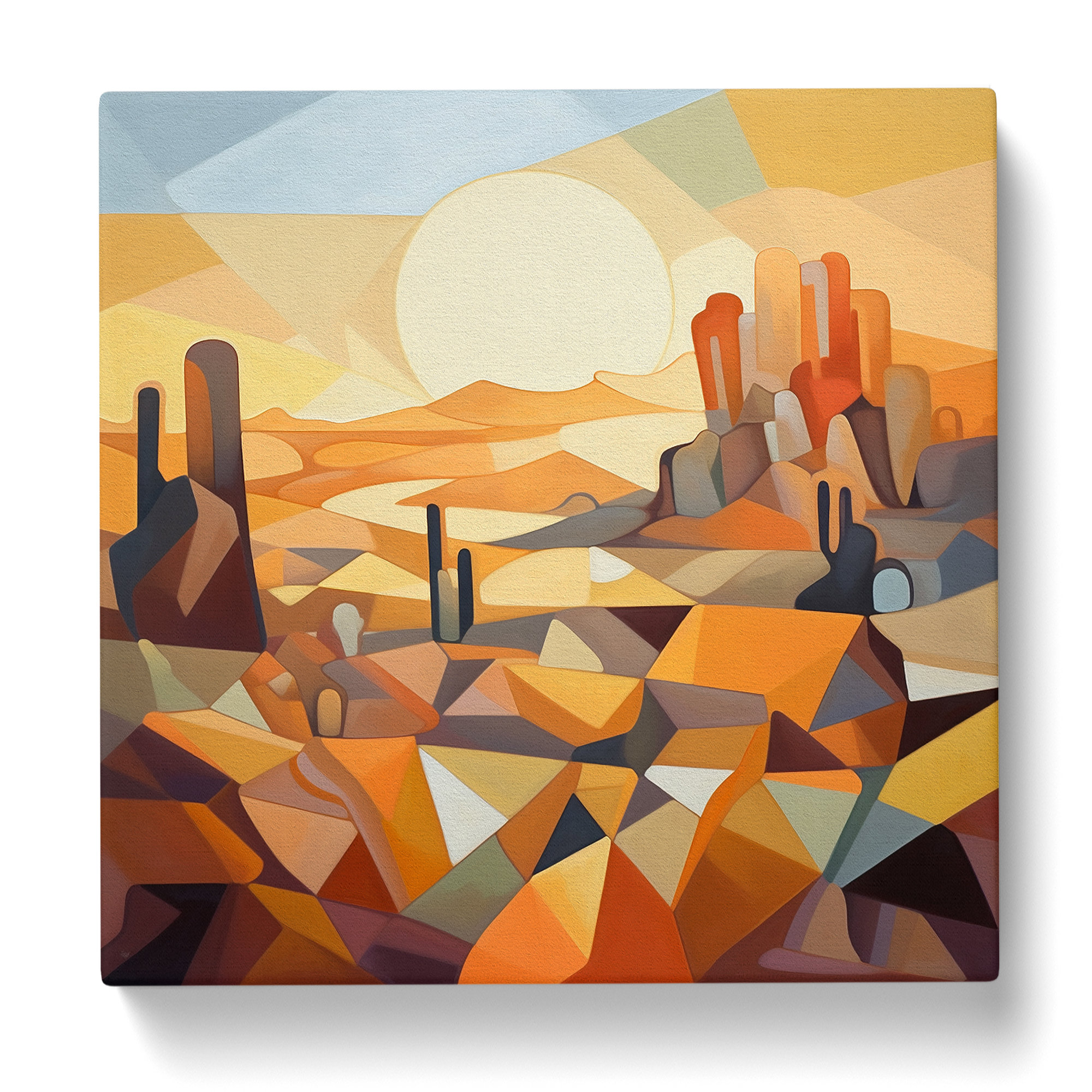 Natur Pur Desert Cubism - No Frame Art Prints | Wayfair.co.uk
