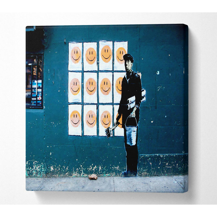 ClassicLiving Smiley Face Posters - Wrapped Canvas Art Prints | Wayfair ...