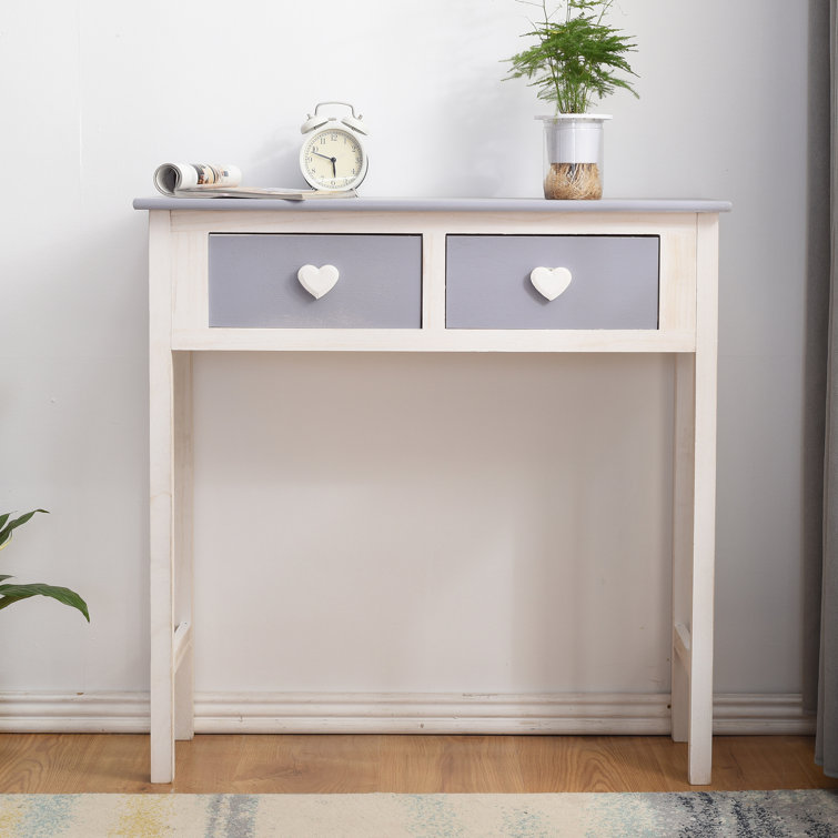 Rebecca Mobili 80Cm Solid Wood Console Table | Wayfair.co.uk